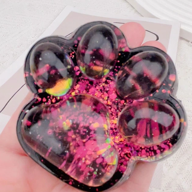 Игрушка антистресс лапка котика ABC Squish Cat Paw, таба лапка Abstract сквиш лапка-антистресс ...