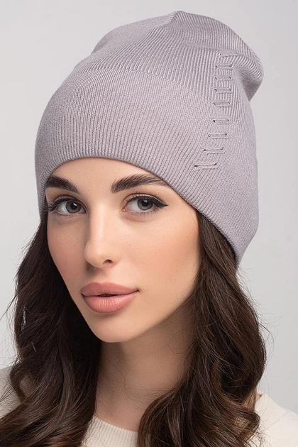 Женская шапка Flirt Сандра 54-57 Серый от продавца: Карамелька – в интернет-магазине ROZETKA ...