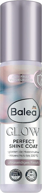 Спрей-термозащита для блеска волос - Balea Glow Perfect Shine Coat ...