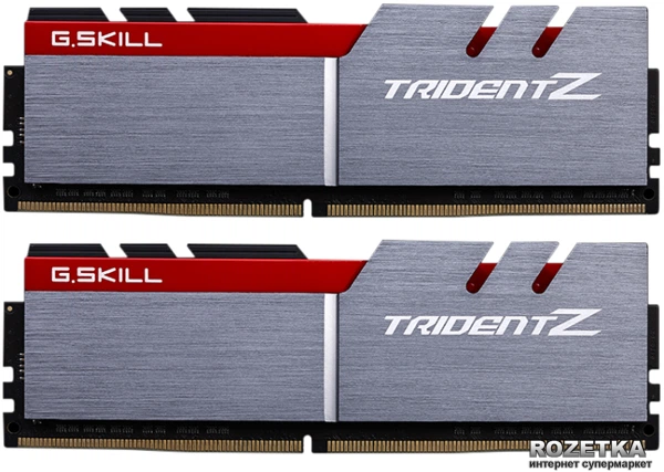 Оперативная память G Skill Ddr4 2800 16384mb Pc4 22400 Kit Of 2x8192 Trident Z F4 2800c15d