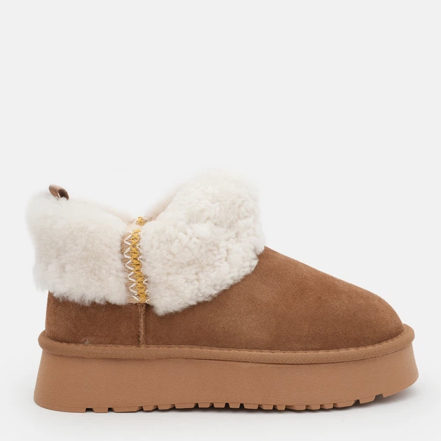 Женские угги LONZA 190237 37 24 см Бежевые (ROZ6501098948 ...