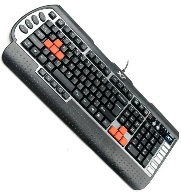 Клавіатура дротова A4Tech X7 G800V USB (4711421857062) – фото, відгуки ...