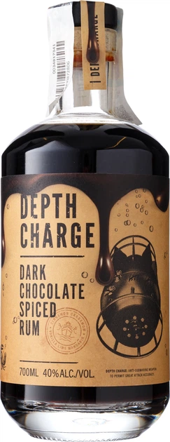 Ром Depth Charge Dark Chocolate Spiced Rum 0.7 л 40% (5052598292287 ...