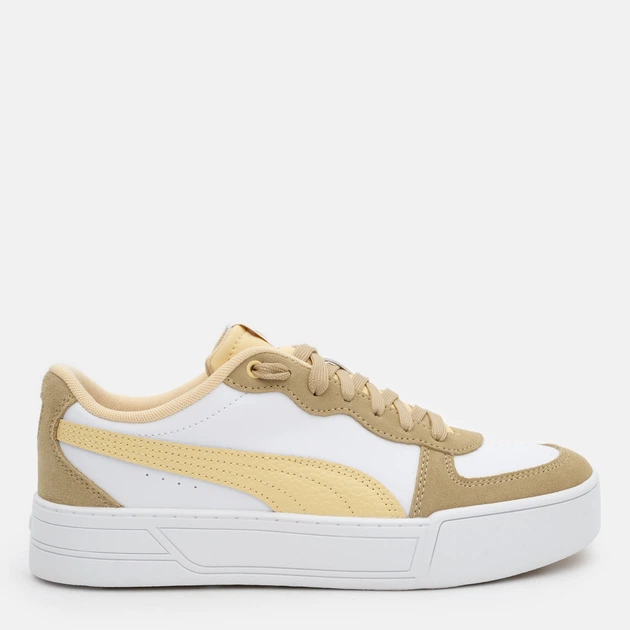 Женские кеды низкие Puma Skye SD 39707604 37 (4UK) 23 см Бежевые ...
