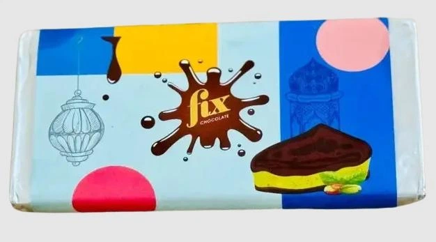 Дубайський шоколад з фісташковою пастою та катаіфі Fix Chocolate 200г ...