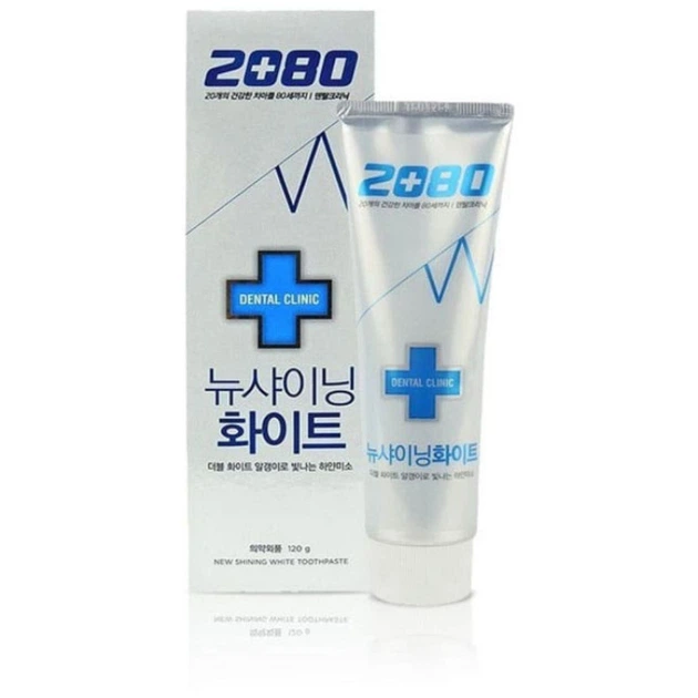 Освітлююча зубна паста підвійної дії 2080 Dental Clinic 2080 2080 New Shining White Toothpaste ...
