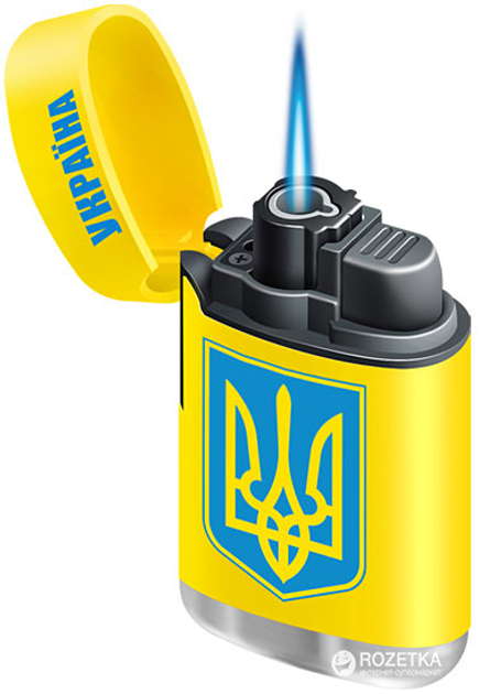 Запальничка Zenga ZL-3 Mega Jet Ukraine 97333 Жовта (1061541) – фото ...