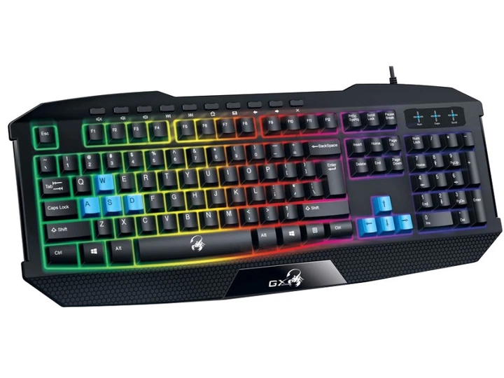 Клавіатура Genius Scorpion K215 Black, USB, UKR (31310474105) – фото, отзывы, характеристики в ...