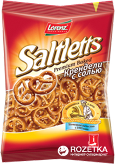 Соленые крендели Lorenz Saltletts Mini-Brezel 150 г (5905187600010 ...