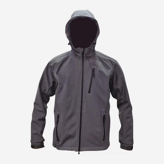 Ветровка мужская Viverra Softshell Infinity Hoody 2264959 L Серая (РБ-2264959) – Брендовая ...