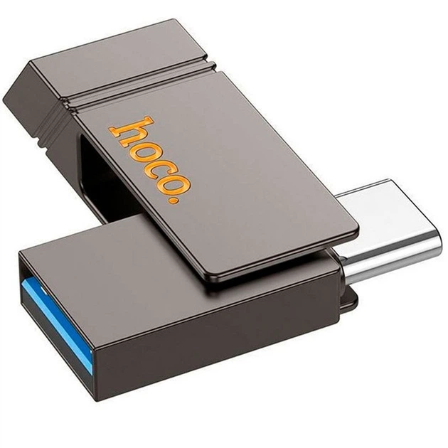 USB флешка Flash Drive Hoco UD14 Clever 2в1 USB3.2 to Type-C объемом ...