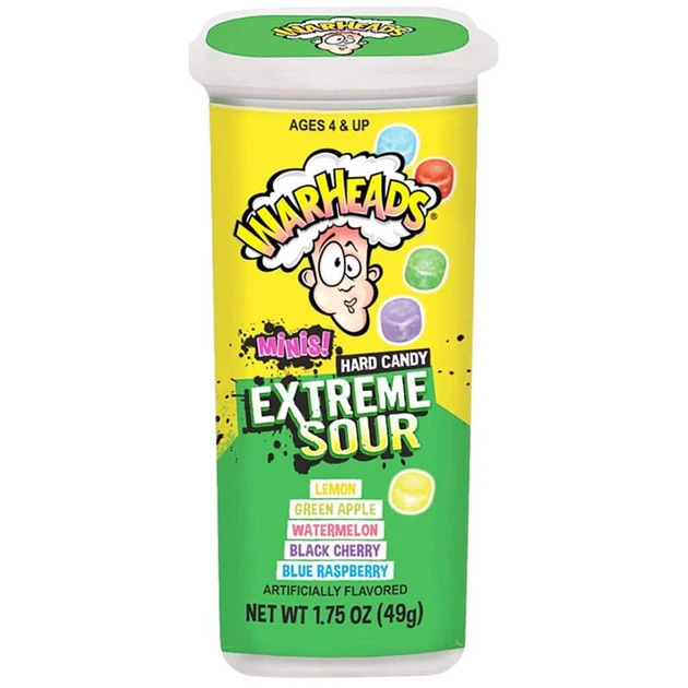 Конфеты Warheads Extreme Sour Minis 49g от продавца: New_rules – купить ...