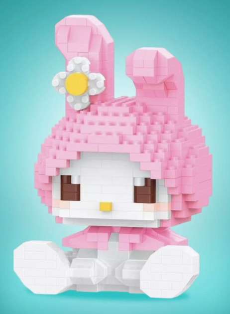 Конструктор фигурка Melody (Kuromi ) мини блоки Magic Blocks в ...