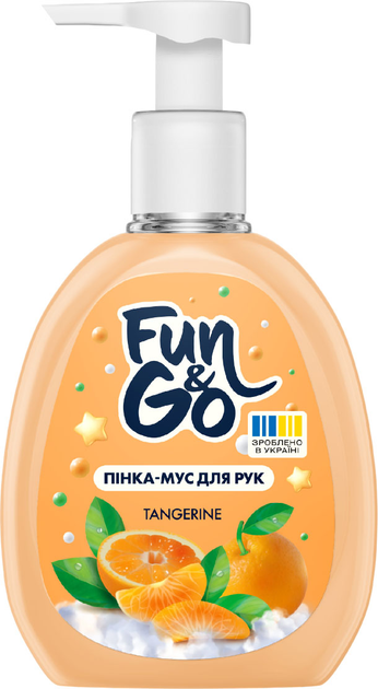 Пенка-мусс для рук Fun&Go Tangerine 300 мл (4820204702021) – в интернет ...