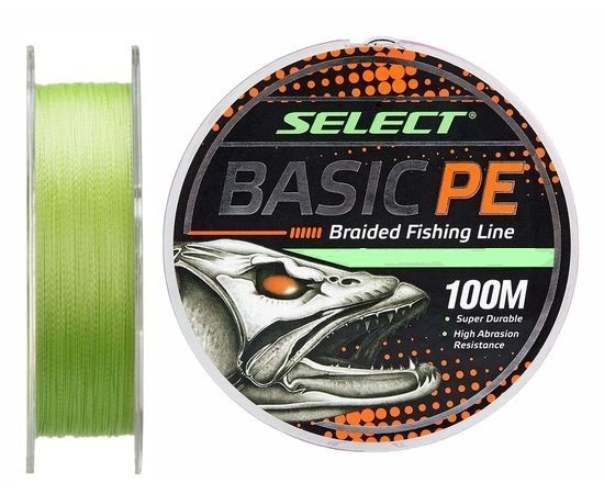 Шнур Select Basic PE 100m (салатовий) 0.14mm 15lb/6.8kg (1870.27.49) – фото, отзывы ...