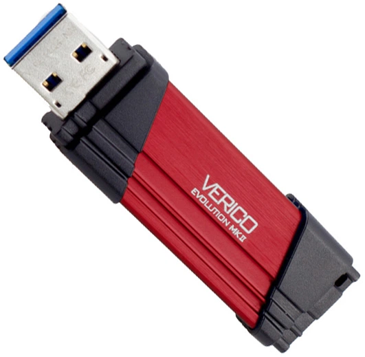 Флеш память USB Verico Evolution MKII 128GB USB 3.1 Gen1 Red (1UDOV ...