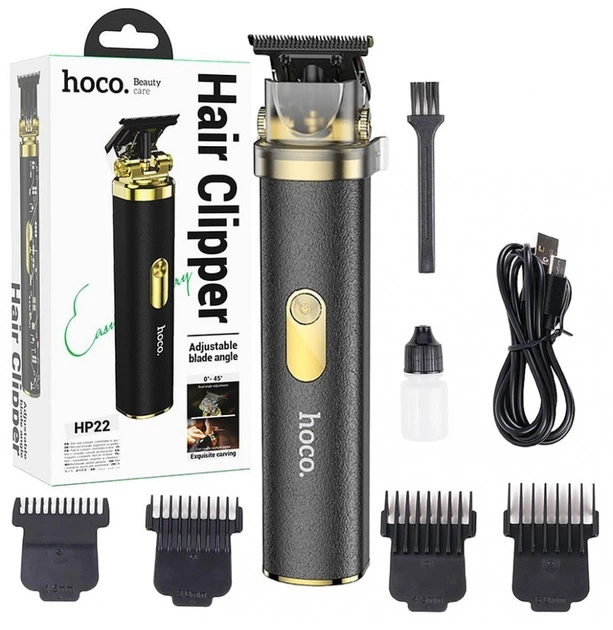 Акумуляторна машинка тример для стриження HOCO HP22 Retro – фото ...