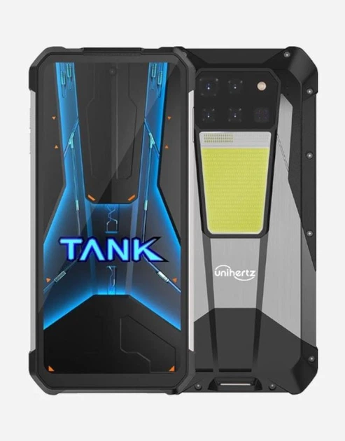 Захищений смартфон Unihertz Tank 3 pro 16/512gb black – фото, відгуки ...