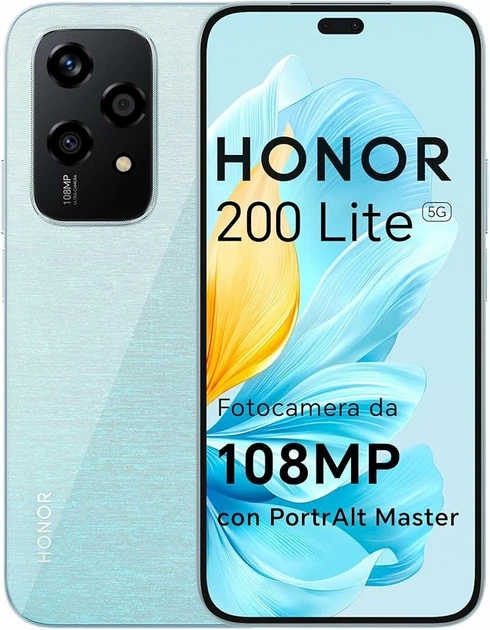 Смартфон Honor 200 Lite 12/256GB Starry Blue (Global Version) – фото ...