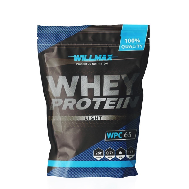 Протеин Willmax Whey Protein 65, 1 кг Персиковый йогурт – фото, отзывы ...