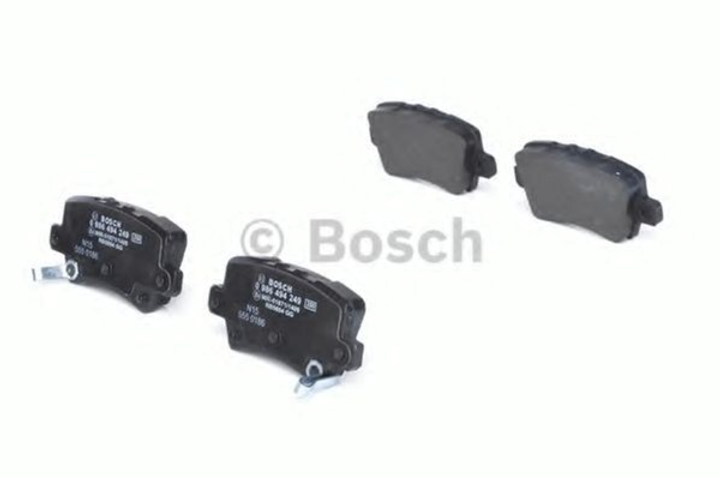 Дисковые тормозные колодки Bosch (0 986 494 249) – фото, отзывы ...