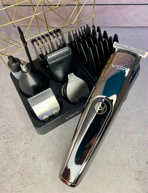 Набір для стрижки волосся Vgr V-107 11 в 1 – фото, відгуки, характеристики в інтернет-магазині ...