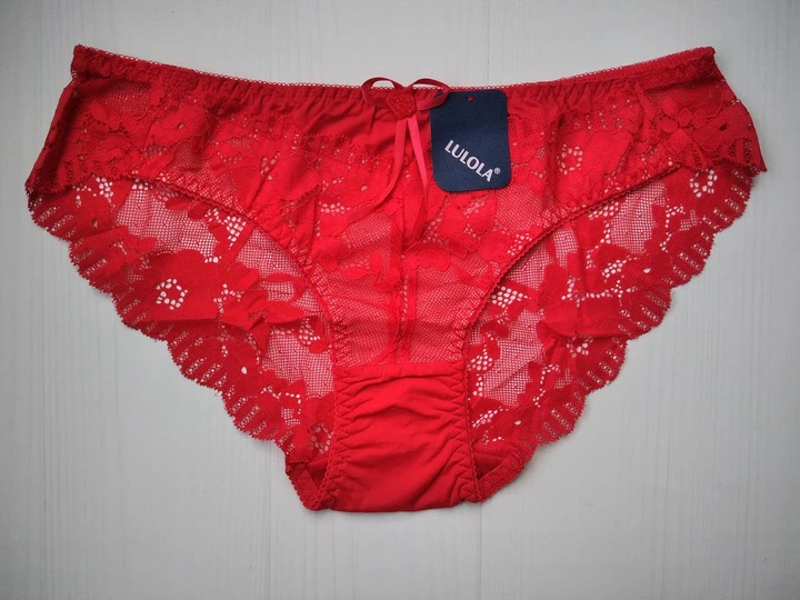 Трусики Lulola кружевные красные XXL 48-50 1360 от продавца: The very juicy – в интернет ...