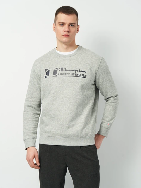 Світшот чоловічий Champion 217995-EM006 L Сірий (8054112560213 ...