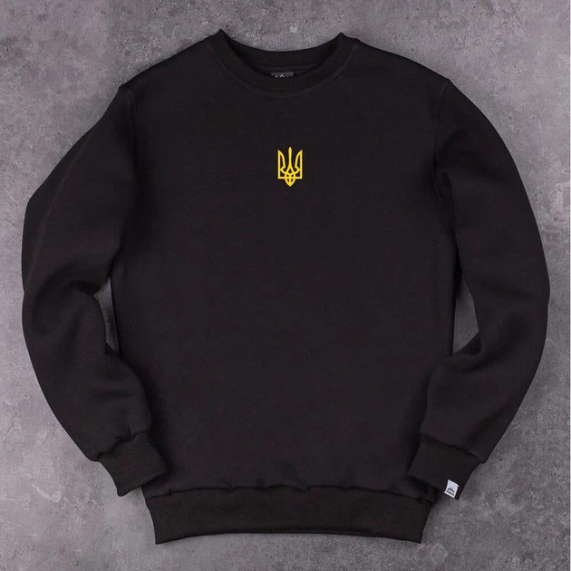 Утеплений Світшот Pobedov 007 з Гербом чорний розмір S від продавця: RIZEN – в інтернет-магазині ...