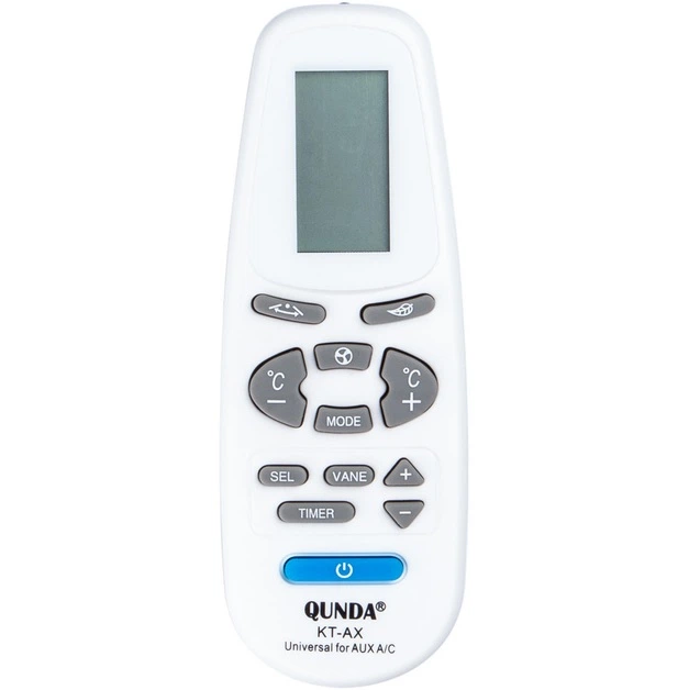 Пульт ДУ QUNDA KT-AX универсальный для кондиционера – фото, отзывы, характеристики в интернет ...