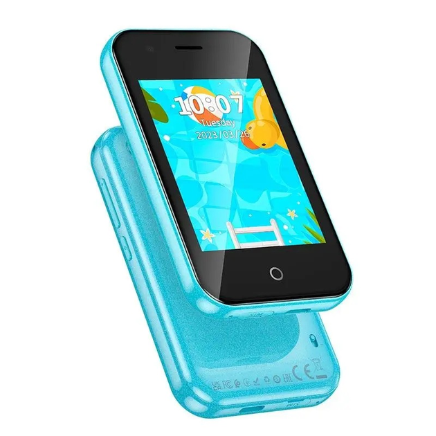 Детский мобильный телефон HOCO Y102 | 2G, 4GB, Dual Camera | Blue ...