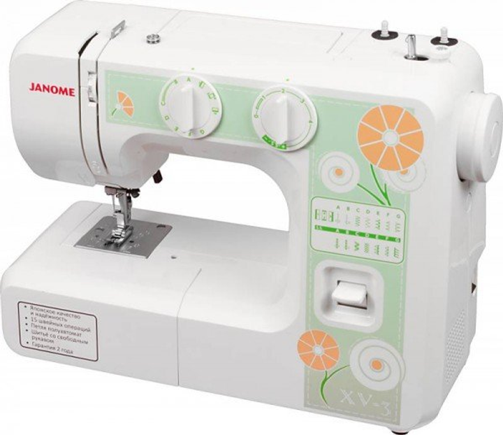 Швейна машина JANOME XV-3 – фото, відгуки, характеристики в інтернет ...