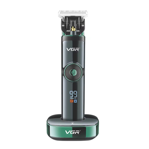 Аккумуляторная машинка для стрижки VGR V-671 4 насадки/2500mAh/LED display/Black (10523) – фото ...