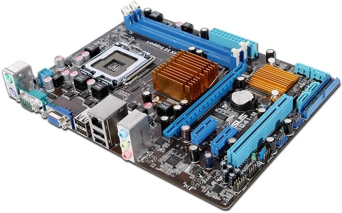 Утинка! БУ Материнская плата s775, ASUS P5G41-M LX (2xDDR2, Intel G41 ...