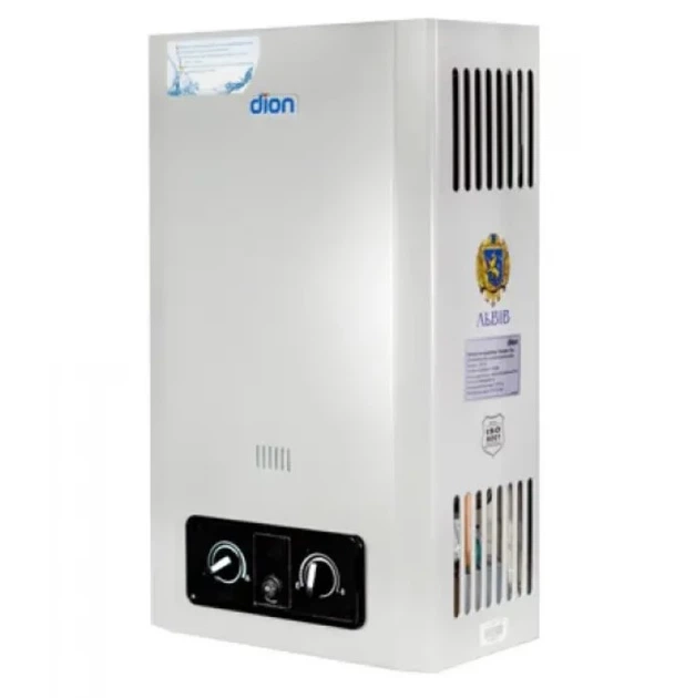 Водонагрівач газовий DION JSD 10 дисплей біла (сіра вставка) White – фото, відгуки ...