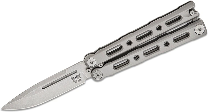 Ніж метелик Балісонг Benchmade "Laro", balisong Titanium (82 ...