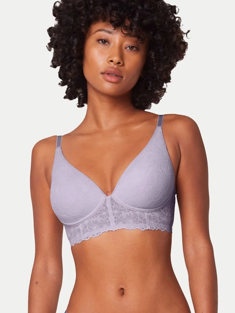 Бюстгальтер з кісточками Triumph 10216463 80B Бузковий (7613108321613) – Брендовий одяг | ROZETKA