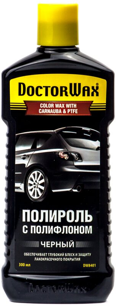 Полироль с тефлоном Черный Doctor Wax DW8401, 300 мл – фото, отзывы ...