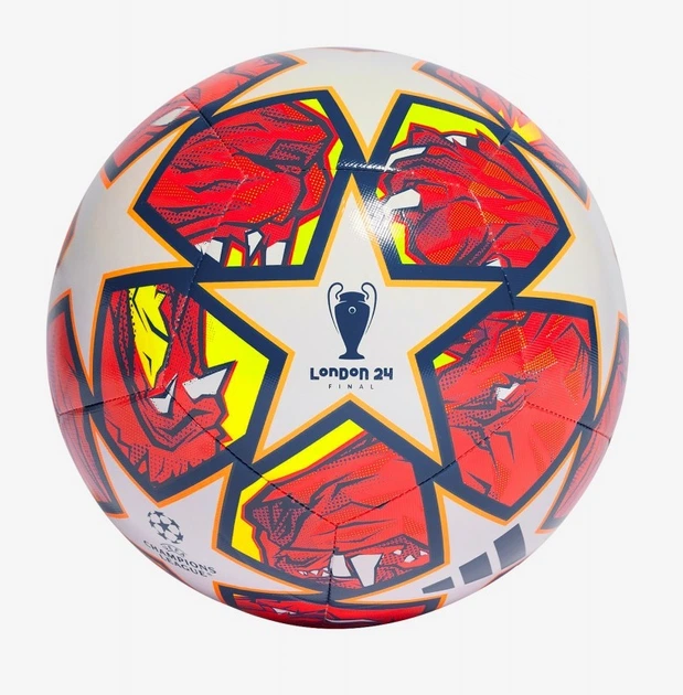 М'яч футбольний Adidas Finale London Training IN9332 №4 Помаранчевий ...