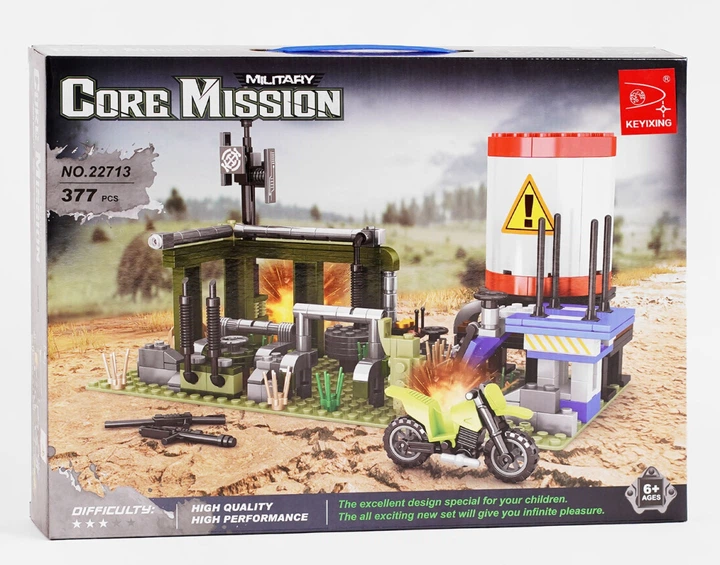 Конструктор AUSINI "Квест на нефтебазе", 377 деталей. Multicolor ...