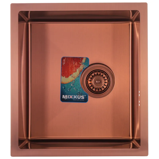 Кухонная мойка Mixxus MX4843-220x1.0-PVD-Bronze бронзовая ...