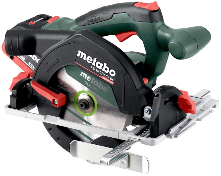 Аккумуляторная бесщеточная ручная дисковая пила Metabo KS 18 LTX 57 BL ...