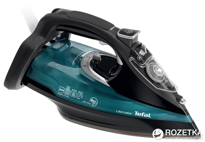 Утюг Tefal Ultimate Anti-Calc FV9745 – фото, отзывы, характеристики в ...