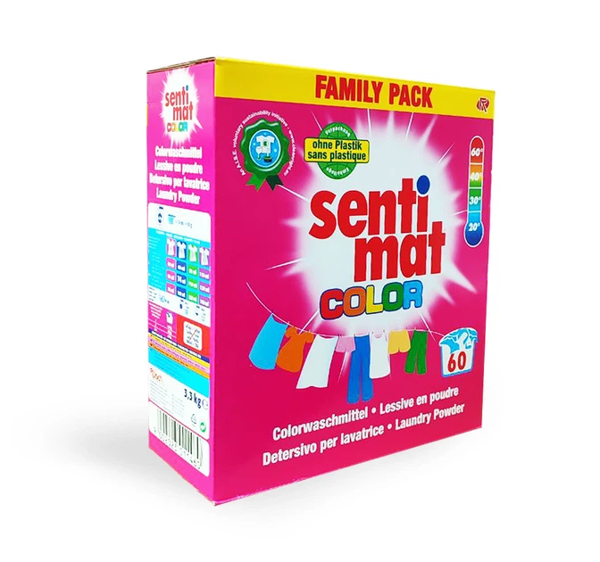 Пральний порошок Sentimat Color 3,3 кг – фото, отзывы, характеристики в ...