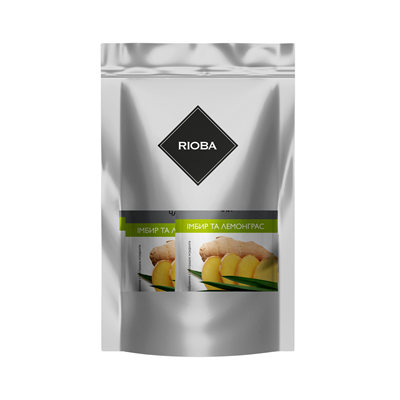 Напій Rioba концентрований чай Імбир та лемонграс 6 x 50 г от продавца ...