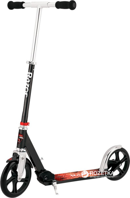 Самокат Razor A5 Lux Black (13073067) | Быстрая доставка от ROZETKA