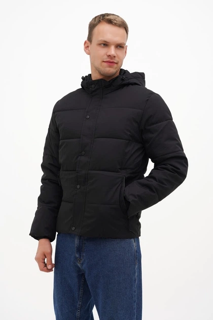 Куртка зимняя мужская 3XL Черный OMAR (272718-3XL) – Брендовая одежда | ROZETKA