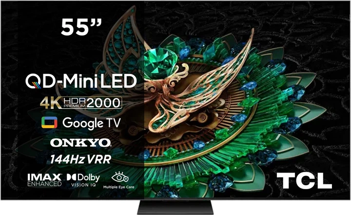 Телевізор TCL QLED 55" 55C765 купити в інтернет-магазині ROZETKA ...