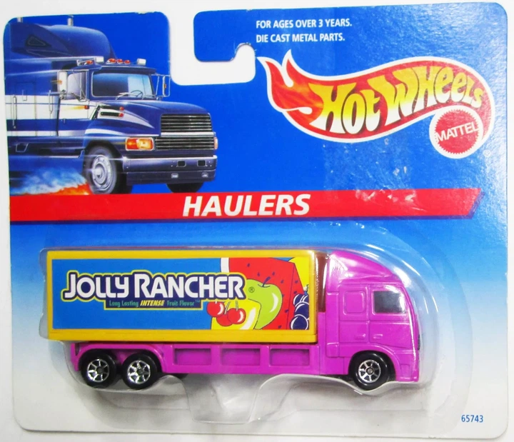 Грузовик Hot Wheels Jolly Rancher Truck 1997 Haulers 65743-jr – фото ...