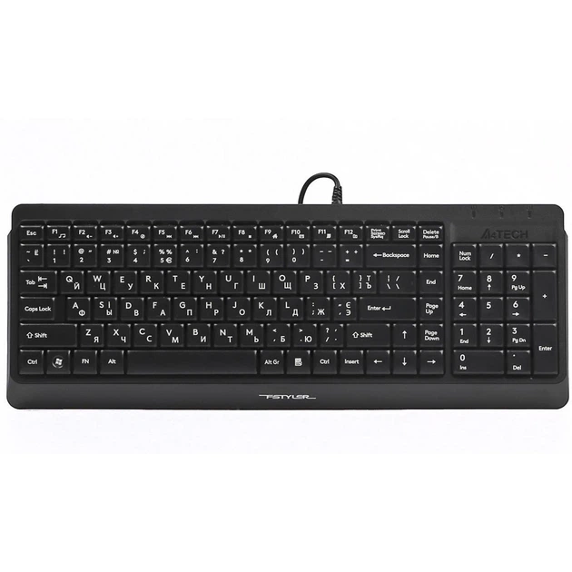Клавиатура A4Tech Fstyler FK15 Ukr Black Store – фото, отзывы ...